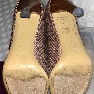 Gucci | Shoes | Gucci Snakeskin Heels | Poshmark